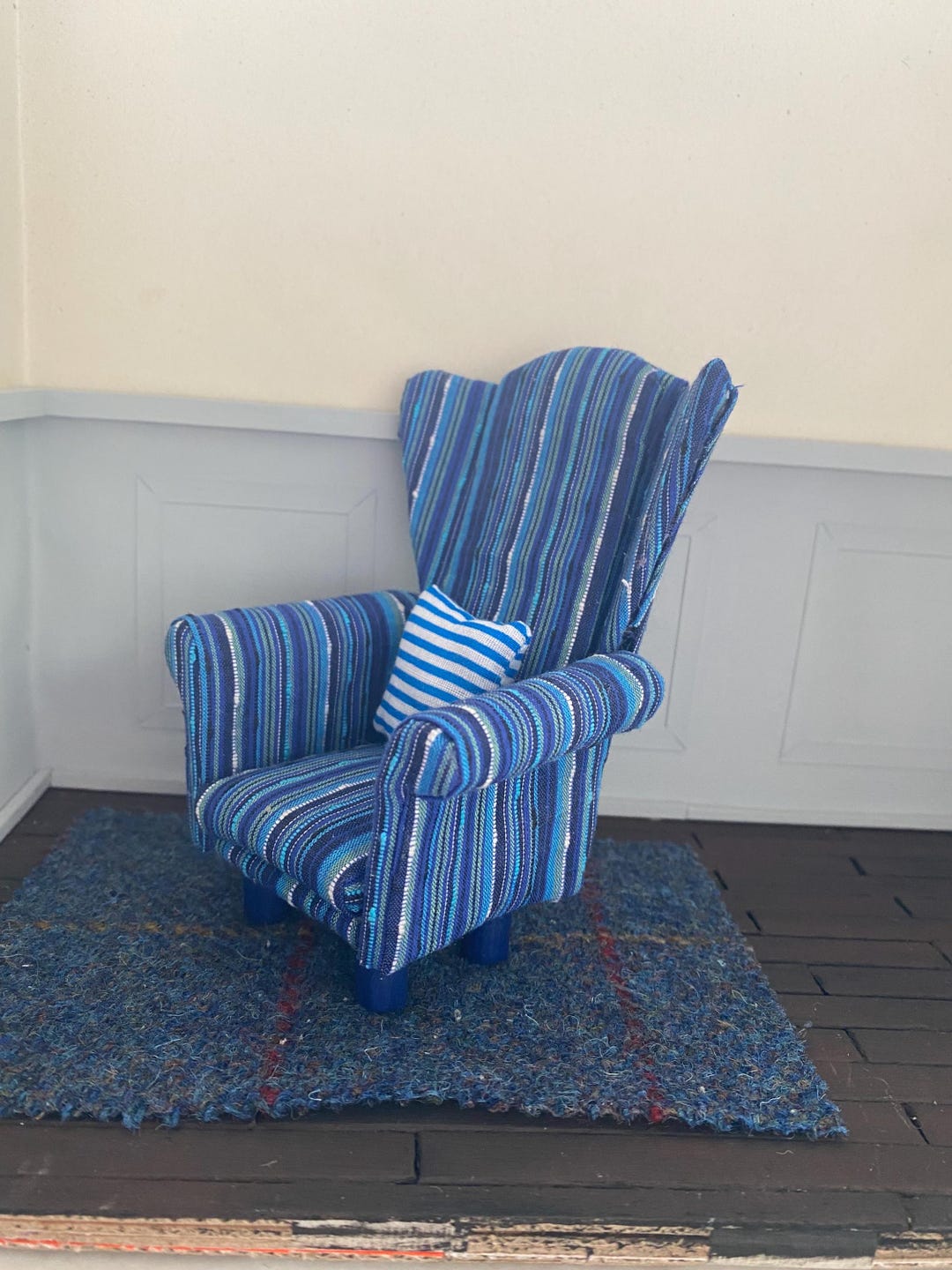 1/12th Scale Miniature Armchair - Etsy