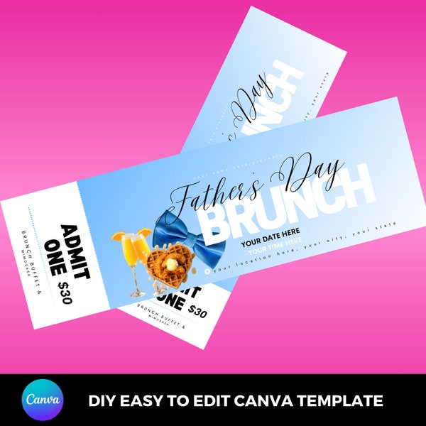 Brunch Ticket - Etsy