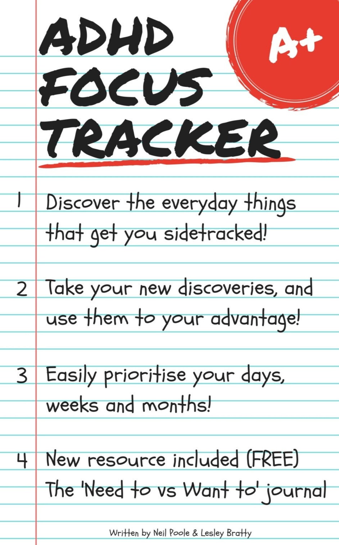 ADHD Focus Tracker, Digital and Instant, Printable, Includes Education ...