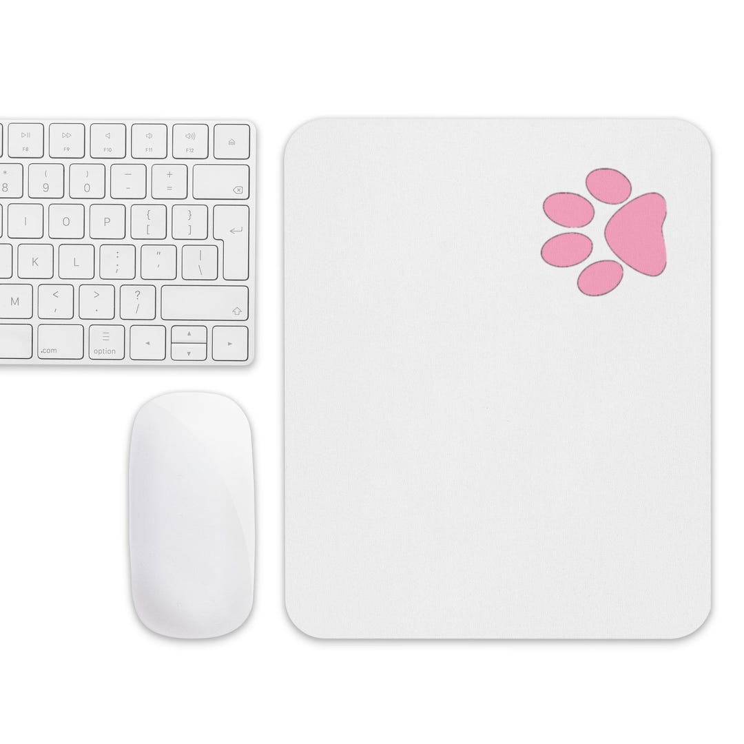 Paw Print Mouse Pad - Etsy