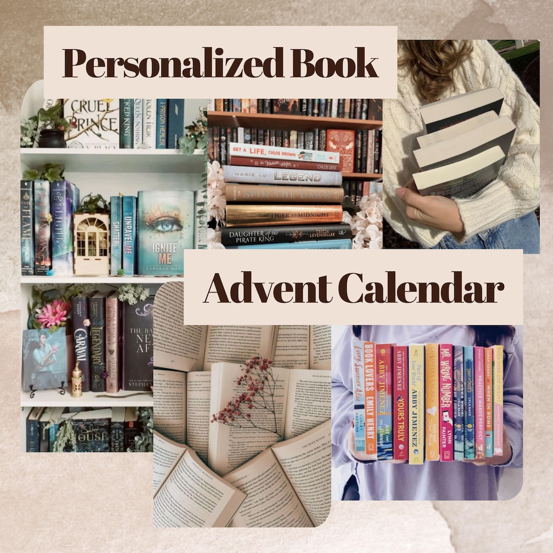 Personalized Book Advent Calendar 12 Days of Books Christmas Gifts for ...