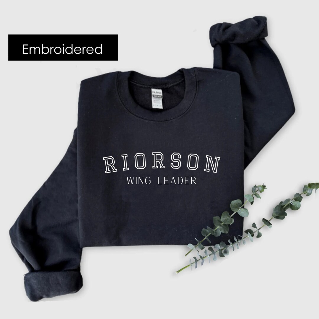 Riorson Wing Leader Unisex Sweatshirt Fourth Wing Riders Quadrant ...