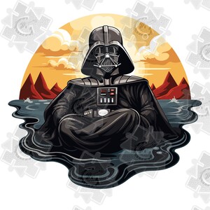 Darth Vader Using the Force PNG, SVG - Etsy