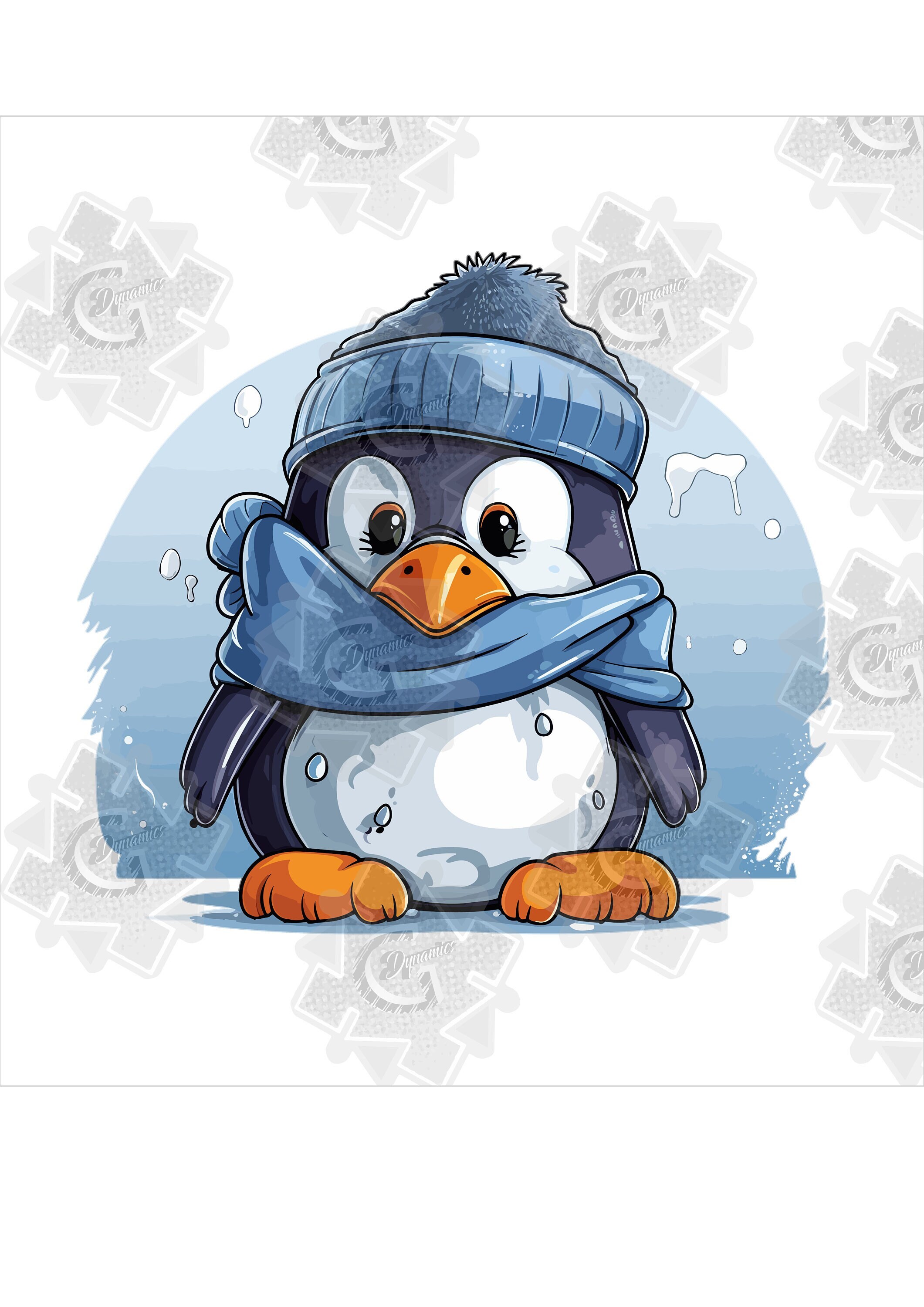 Penguin Design PNG, SVG - Etsy
