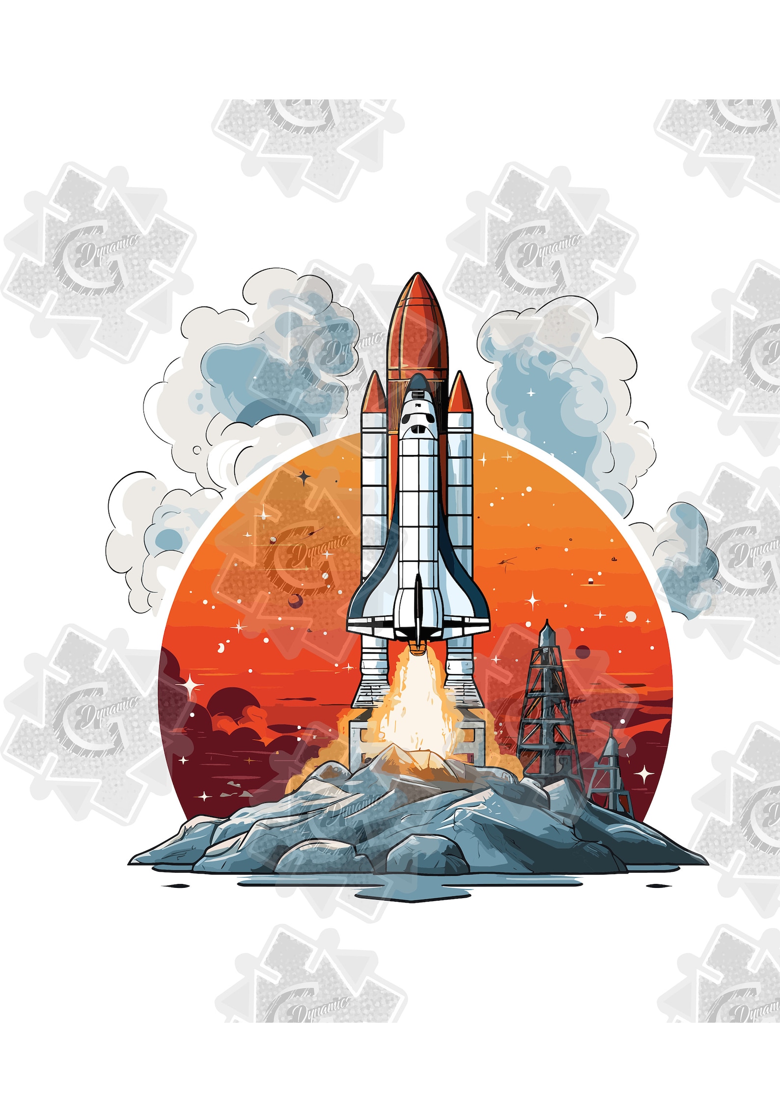 Rocket Launch PNG, SVG - Etsy