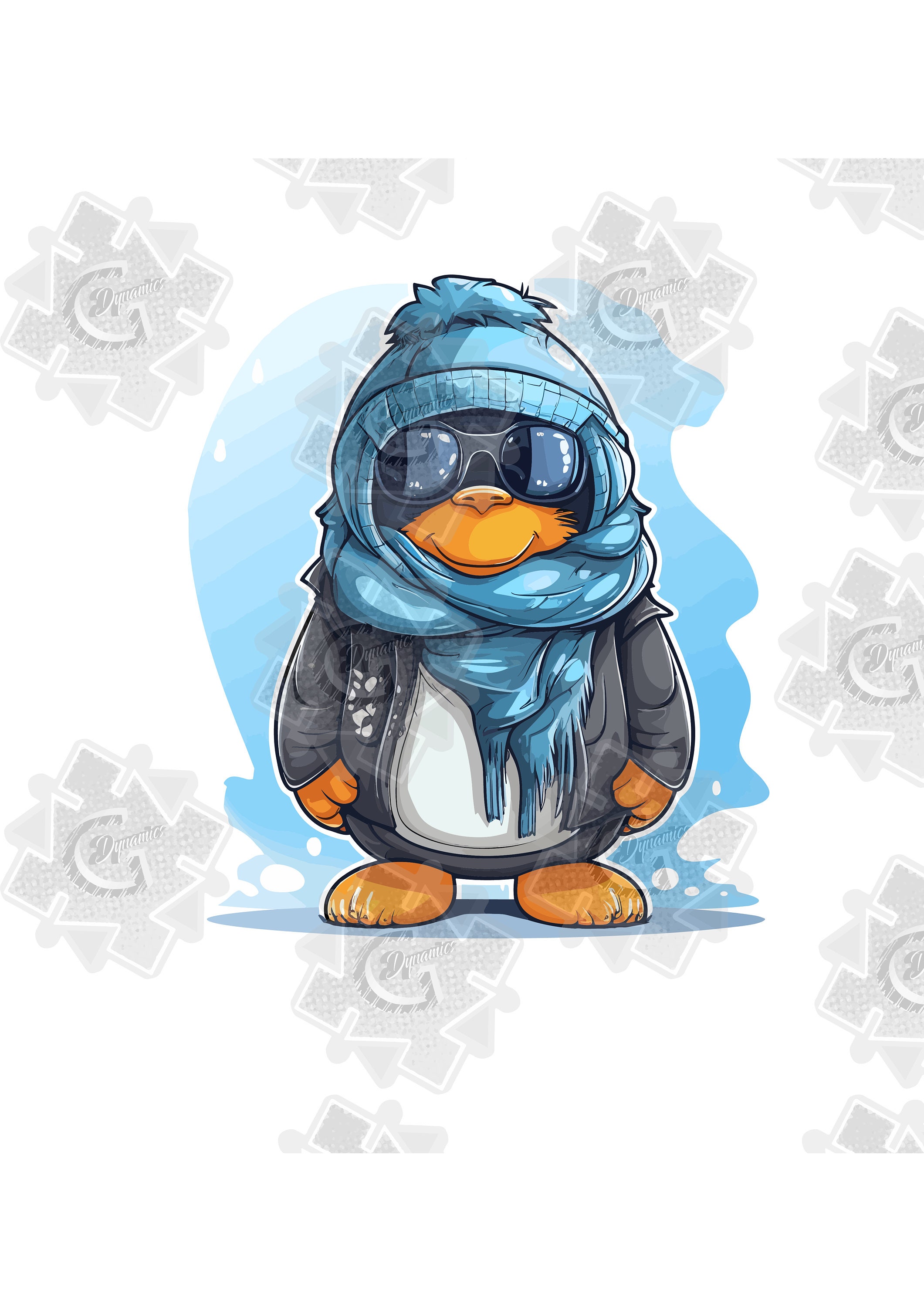 Penguin Design PNG, SVG - Etsy