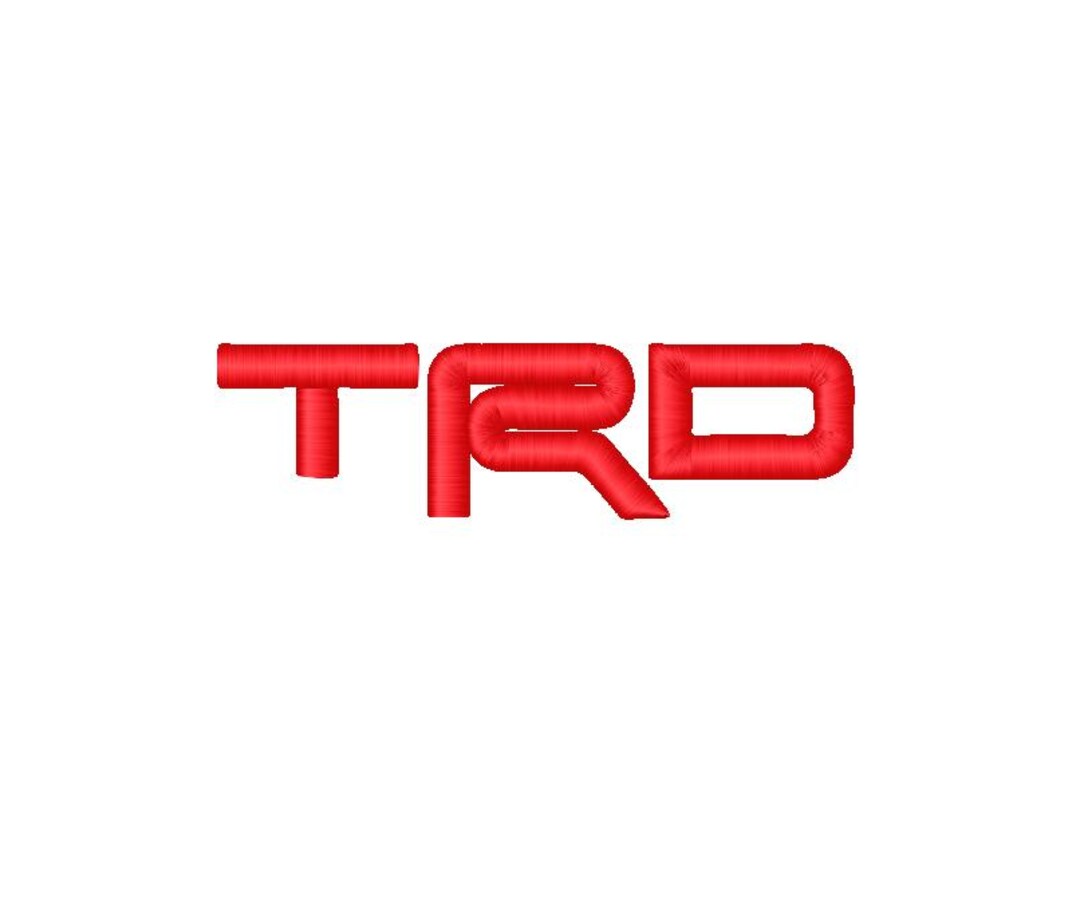 TRD Embroidery File - Etsy