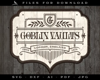Gringotts Bank Svg - Etsy UK