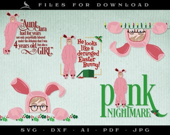 Ralphie Bunny Svg - Etsy