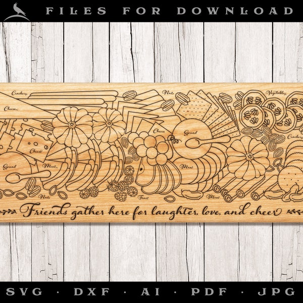 Charcuterie Board Layout - Etsy