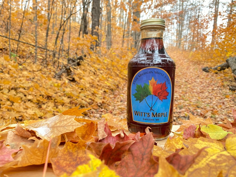 Maple Syrup-- Pure, Michigan Made - Etsy