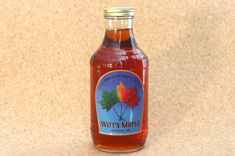 Maple Syrup-- Pure, Michigan Made - Etsy
