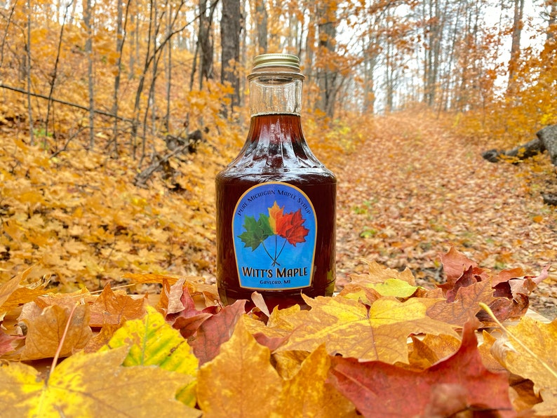 Maple Syrup-- Pure, Michigan Made - Etsy