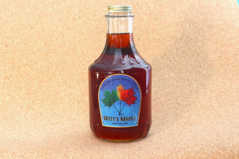 Maple Syrup-- Pure, Michigan Made - Etsy