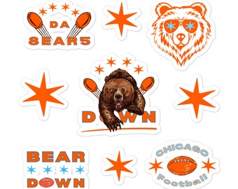 Chicago Stickers Pack - Etsy