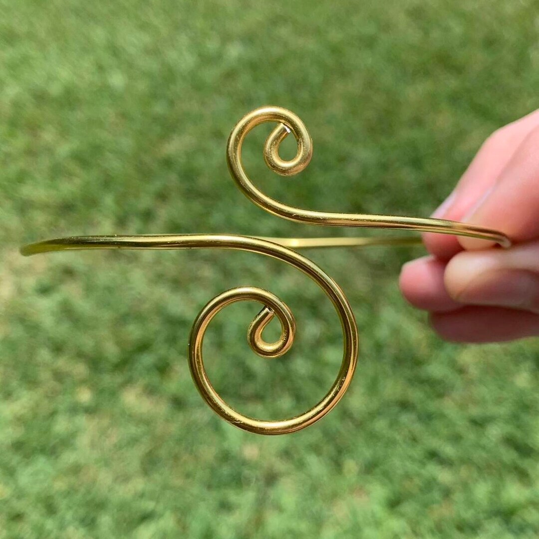 Custom Arm Cuff Arm Cuff Armlet Bracelet Bohemian Goddess Band Bangle ...