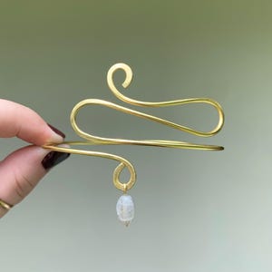 Custom Crystal Arm Cuff | Arm Cuff | Armlet | Bracelet | Bohemian ...