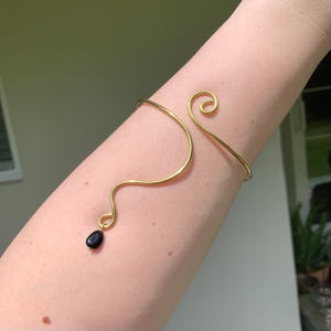 Custom Crystal Arm Cuff | Arm Cuff | Armlet | Bracelet | Bohemian ...