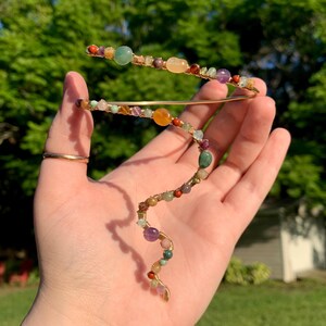 Multi Crystal Embellished Arm Cuff | Arm Band | Armlet | Bracelet ...