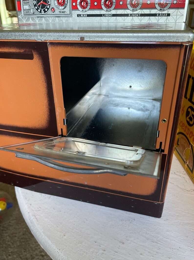 Wolverine Sunny Suzy Vintage Metal Toy Kitchen Set Stove and Sink With ...