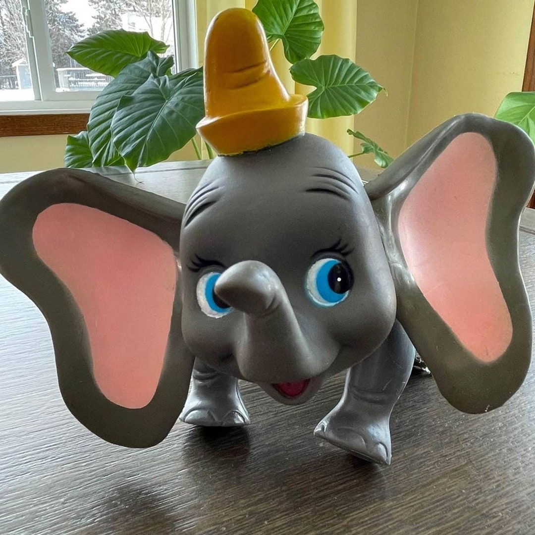 Vintage Plastic Disney Dumbo Toy/figurine - Etsy