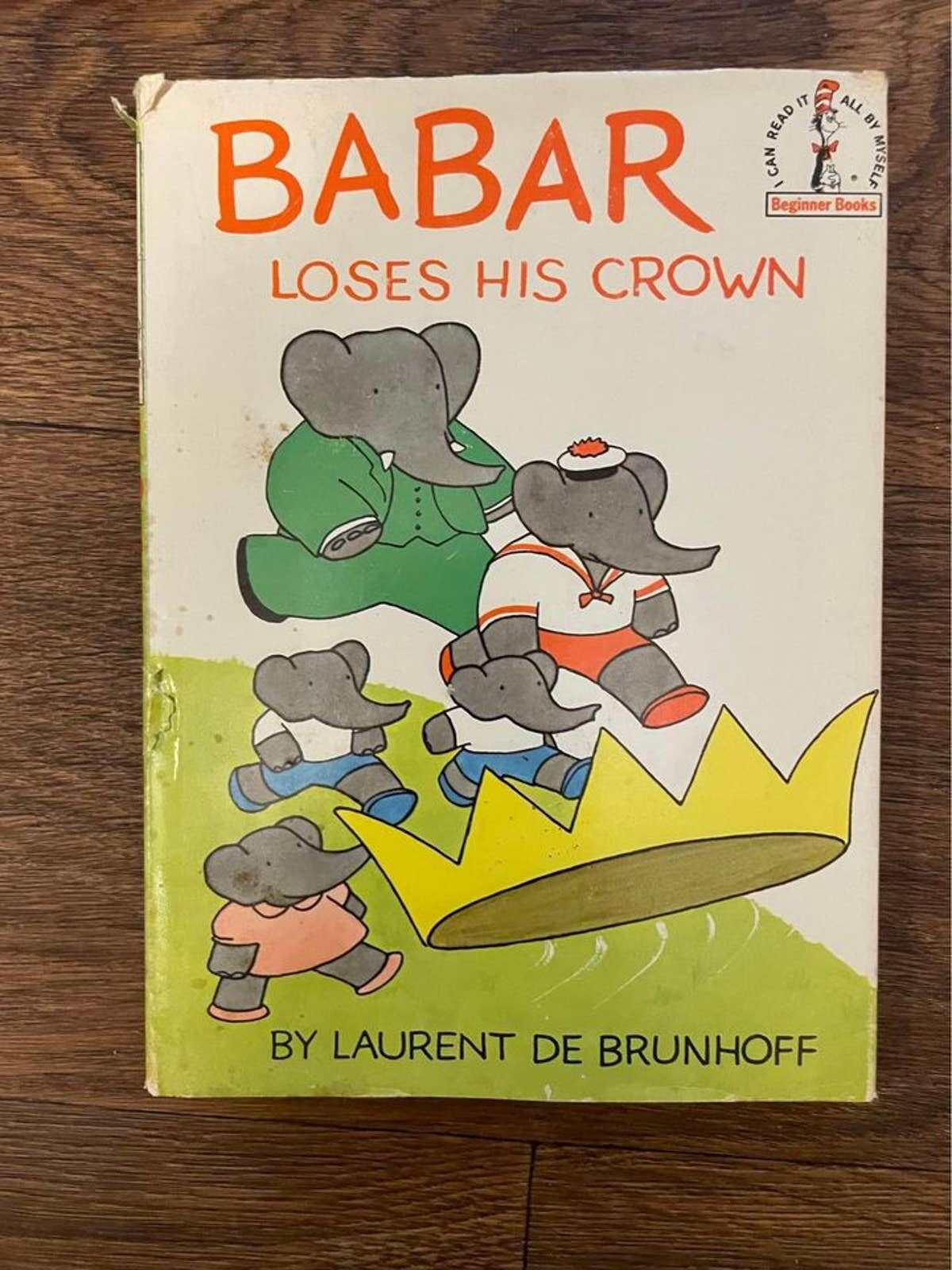 Babar Loses His Crown 1967 in Dust Jacket - Etsy