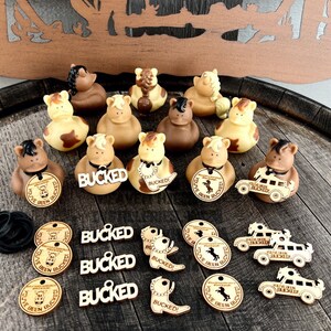 Buck Bronco Ducks Duck Tag for Bronco Rubber Horse Ducks Youve Been ...
