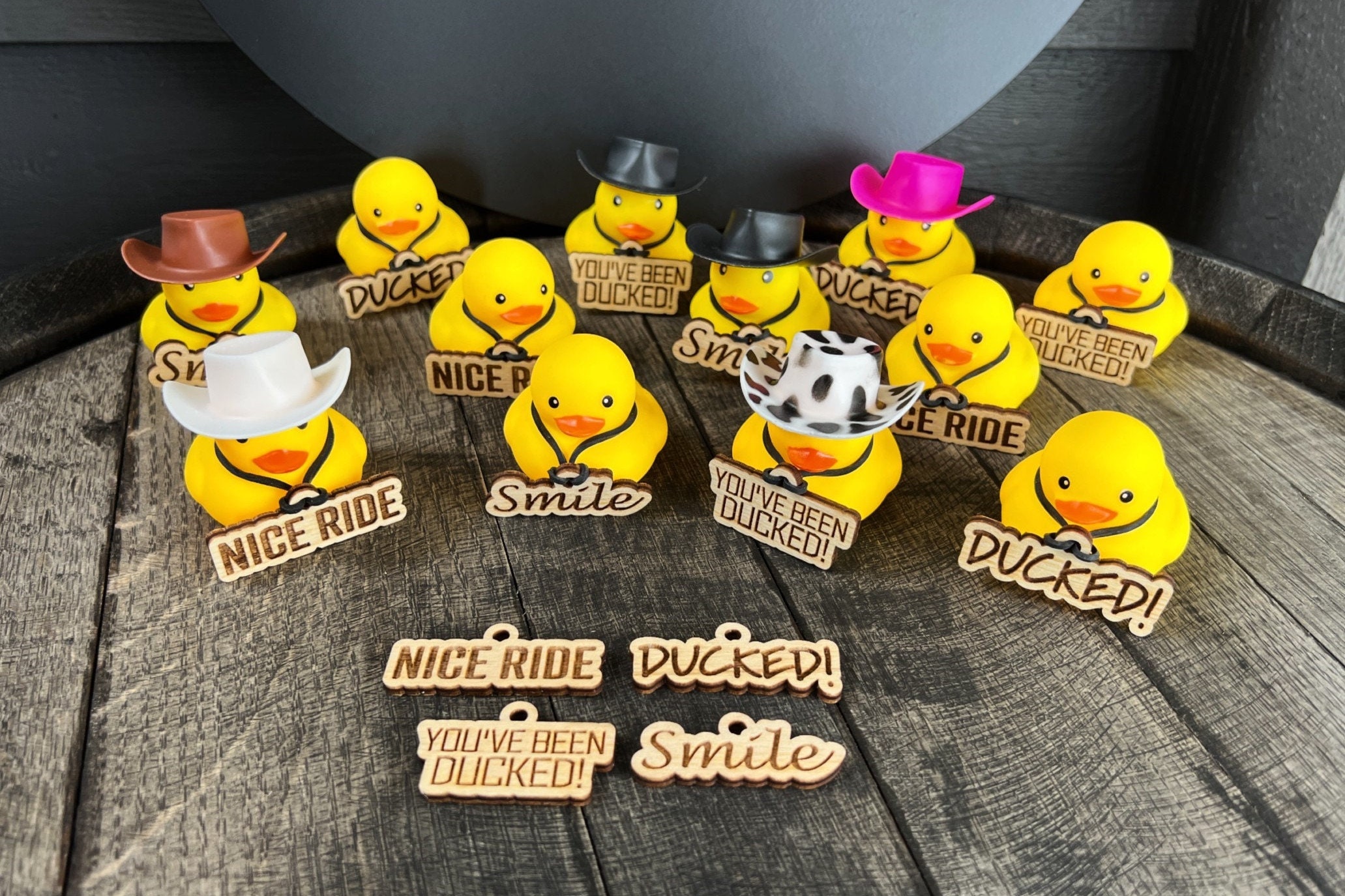 Wood Duck Tags for Rubber Duck Tag for Ducking Youve Been Ducked Tag ...