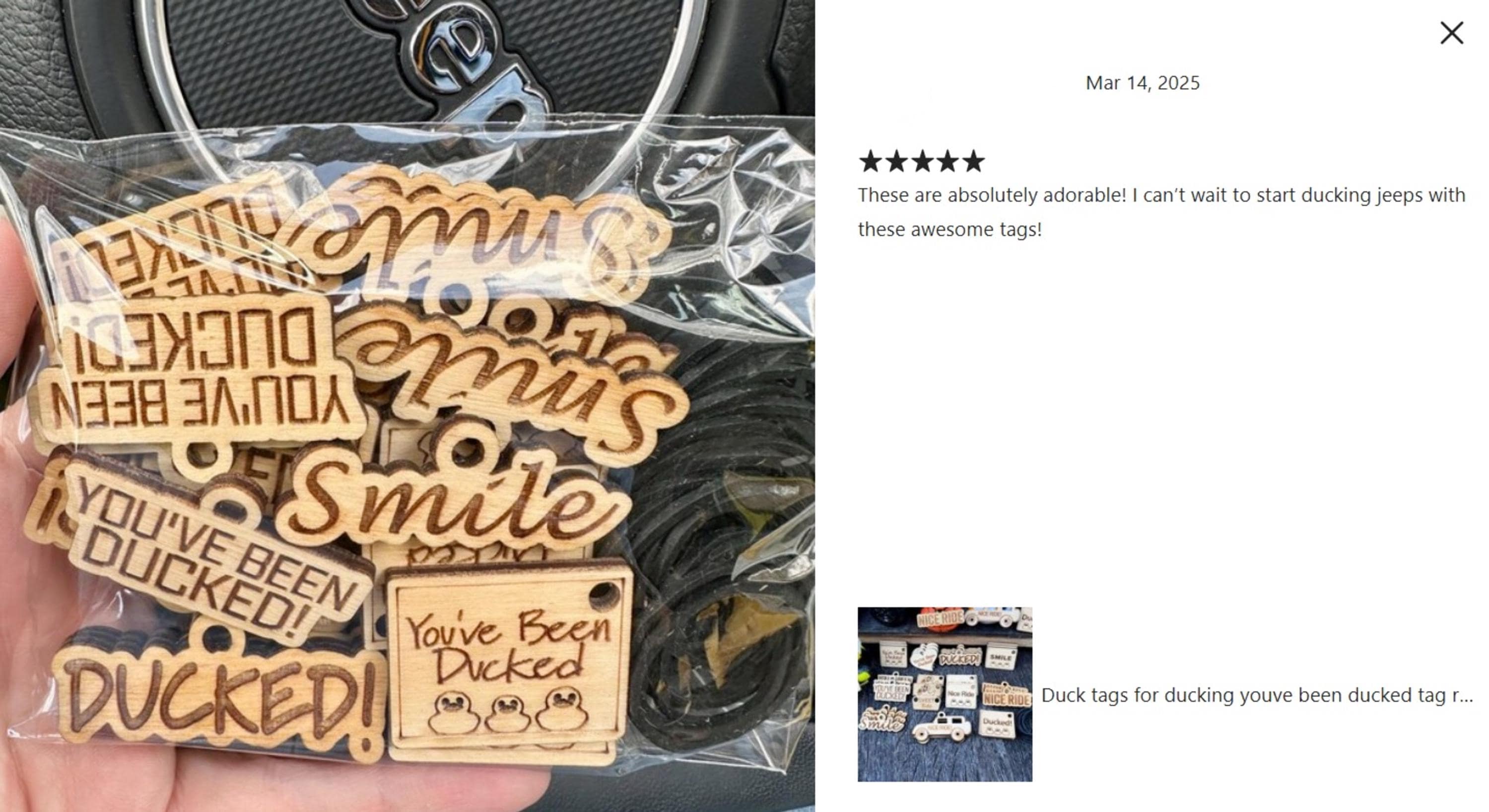 Wood Duck Tags for Rubber Duck Tag for Ducking Youve Been Ducked Tag ...