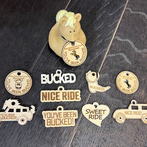 Youve Been Bucked Tags Bronco Tags Buck Buck Bronco Tags Custom Duck ...