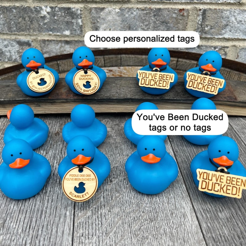 Personalized Rubber Ducks - Etsy