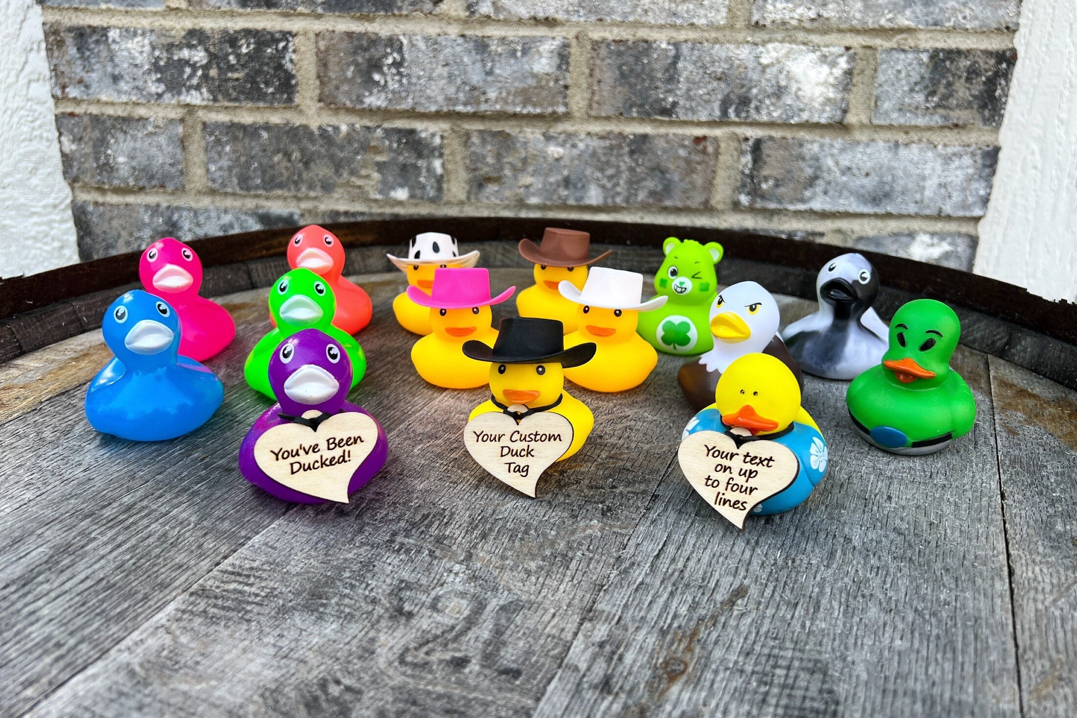 Custom Duck Tags for Rubber Duck, Personalized Tags for Offroad Ducking ...
