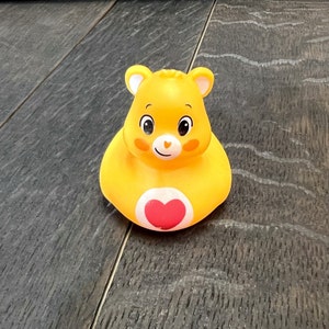 Care Bear Duck Care Bears Duck Favor Carebear Rubber Duck for Ducking ...