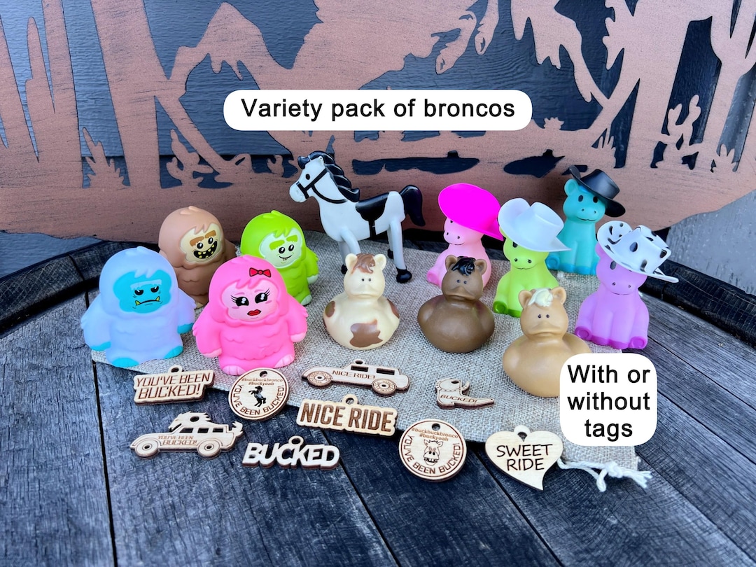Buck Buck Bronco Accessories Ducks Gift Tags Youve Been Bucked ...