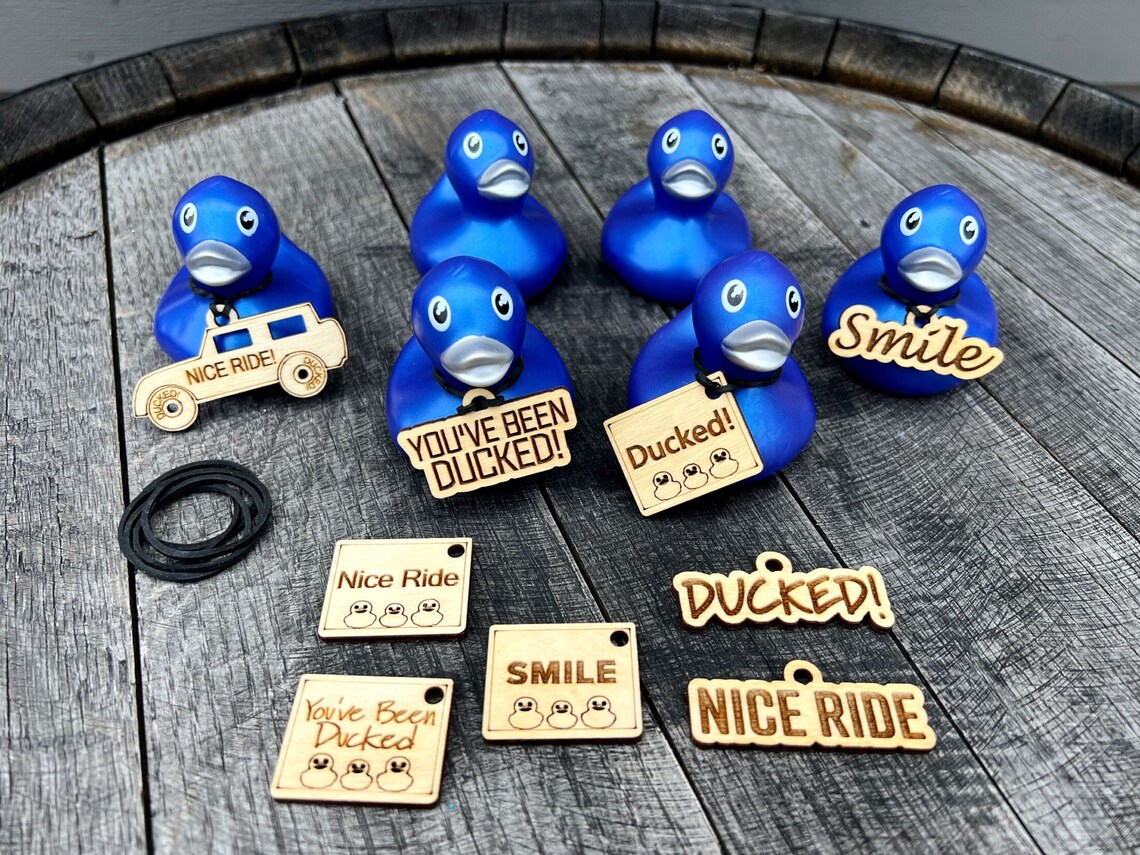 Wood Duck Tags for Rubber Duck Tag for Ducking Youve Been Ducked Tag ...