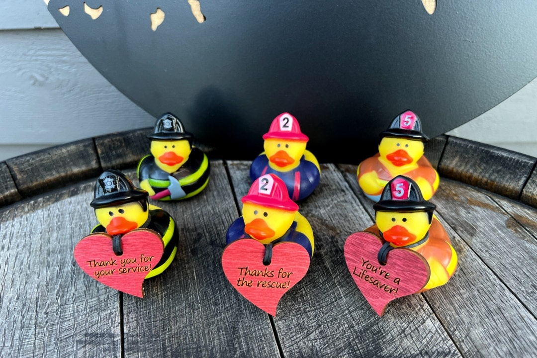 Firefighter Duck Duck Jeep Ducks Firefighter Ducks Fireman Ducks Chief ...