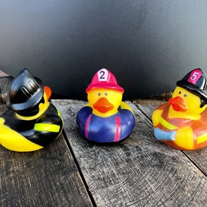 Firefighter Ducks Firefighter Duck Firefighter Rubber Duck Firefighter ...