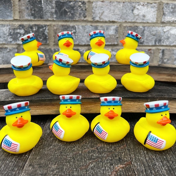 Usa Flag Rubber Duck - Etsy