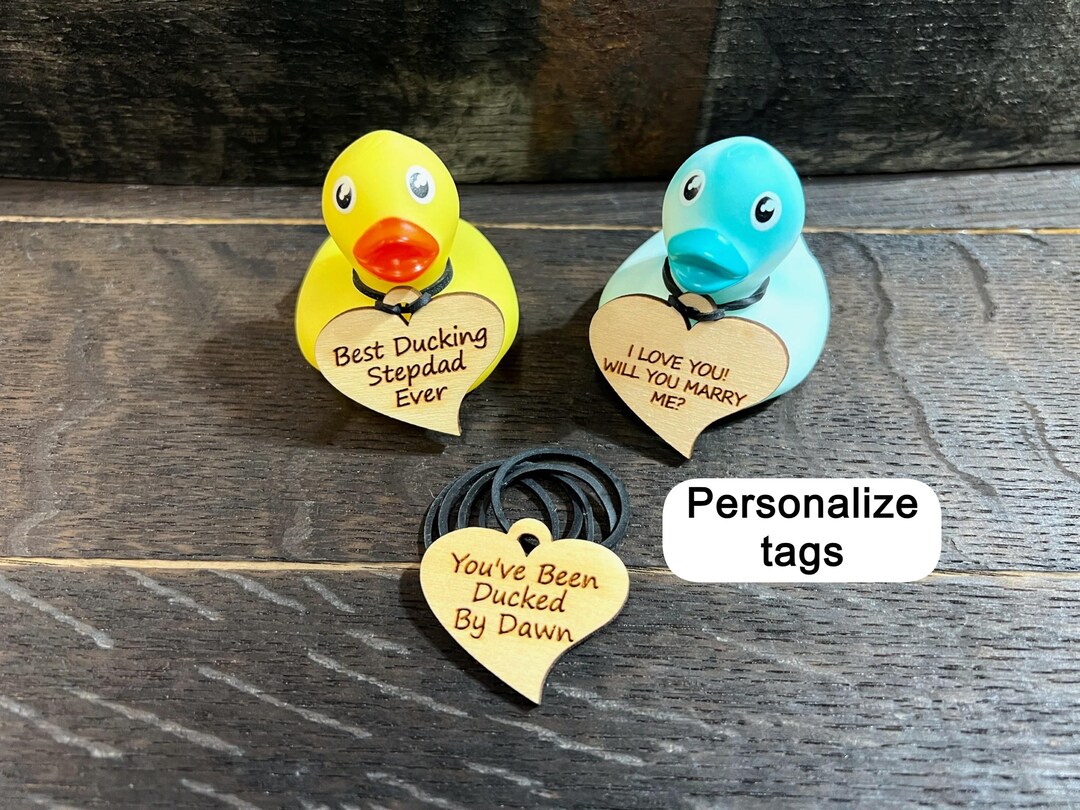 Custom Duck Tags for Rubber Duck, Personalized Tags for Offroad Ducking ...