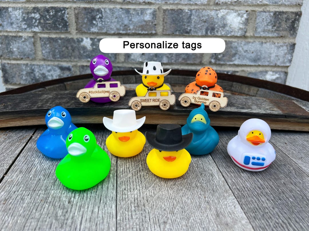 Custom Duck Tag Custom Ducking Set Custom Rubber Duck Tag Custom Rubber ...