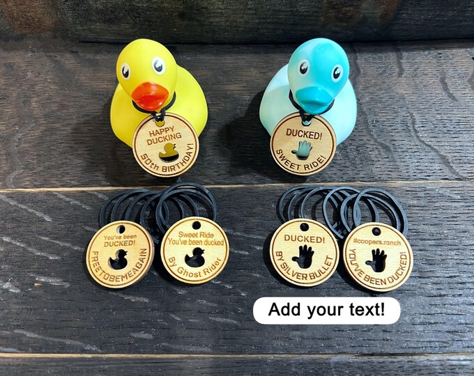 All Different Color Jeeps Duck Tags Double Sided Plus Ties for Jeep ...