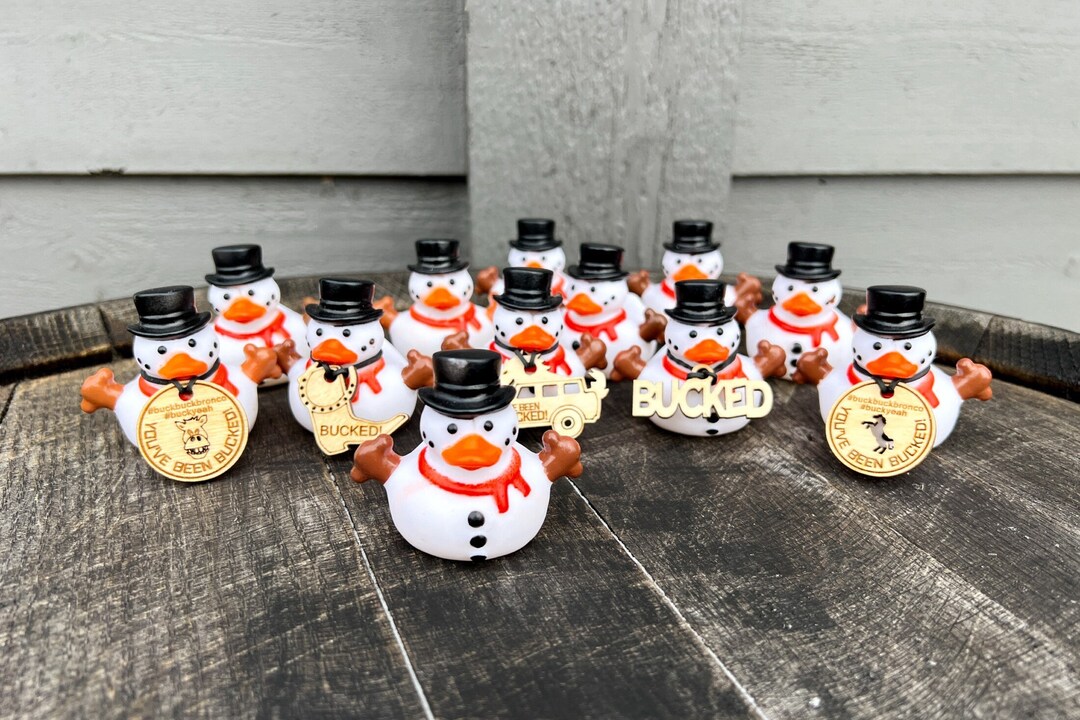 Youve Been Bucked Bronco Ducks Buddy Bronco Accessory Buck Buck Bronco ...