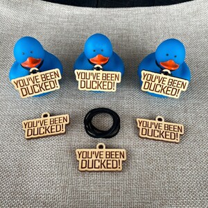 Blue Rubber Ducks for Ducking Duck Blue Ducks Custom Tag Youve Been ...