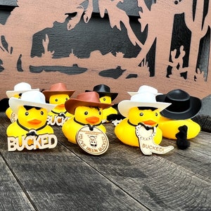 Buck Buck Bronco Horse Ducks Duck Tag for Bronco Rubber Duck Youve Been ...
