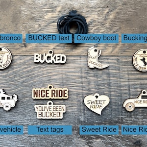 Buck Bronco Ducks Duck Tag for Bronco Rubber Horse Ducks Youve Been ...
