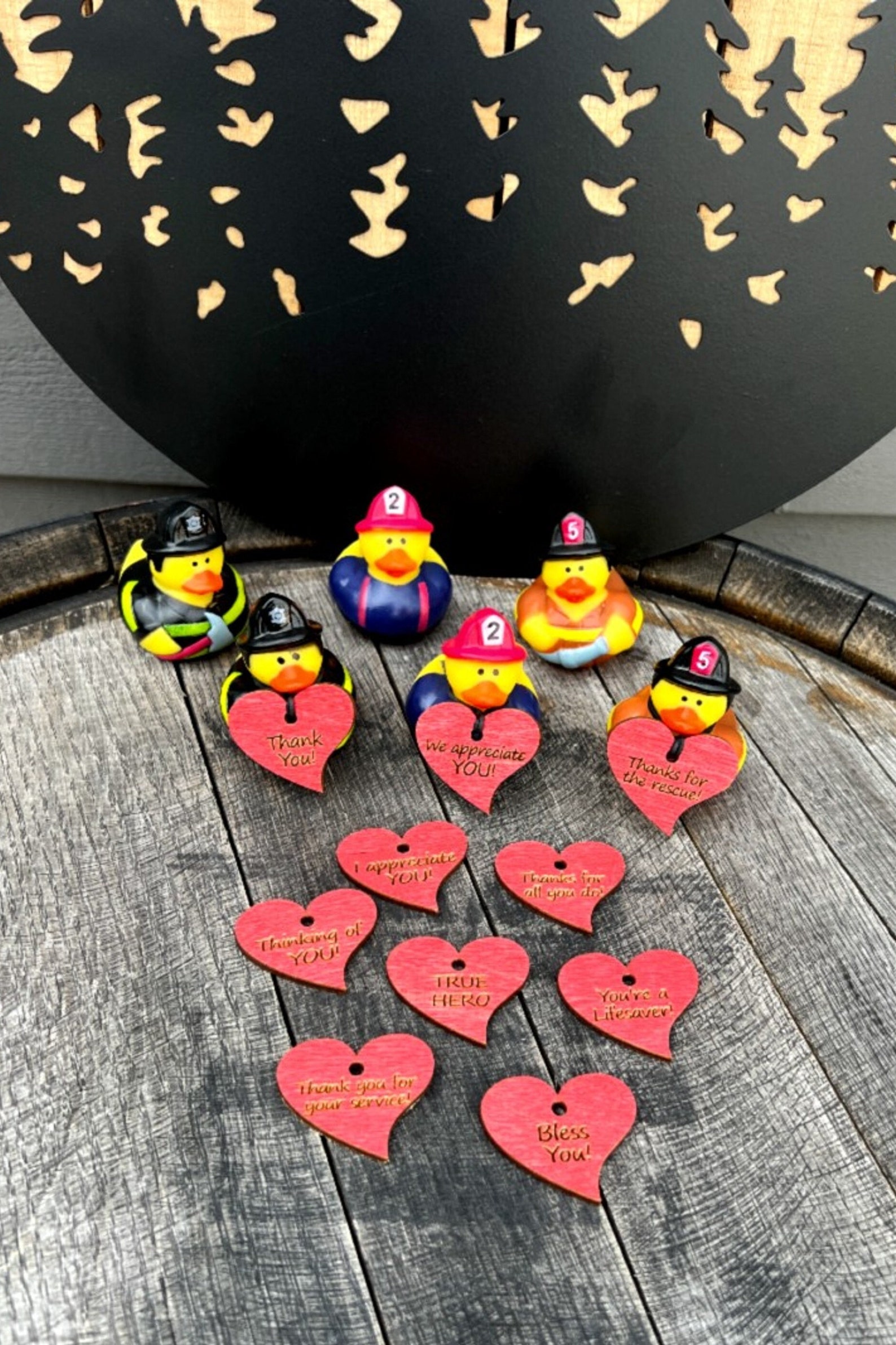 Firefighter Ducks Firefighter Duck Firefighter Rubber Duck Firefighter ...