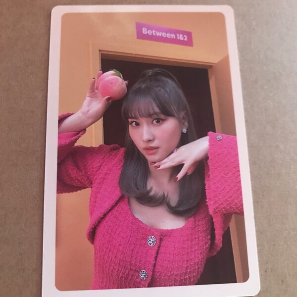 Twice Between 1 And 2 Photocard Etsy