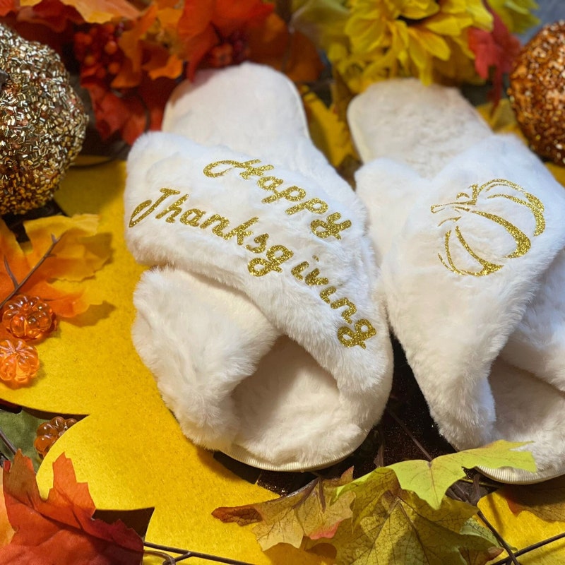 Pumpkin Slippers - Etsy