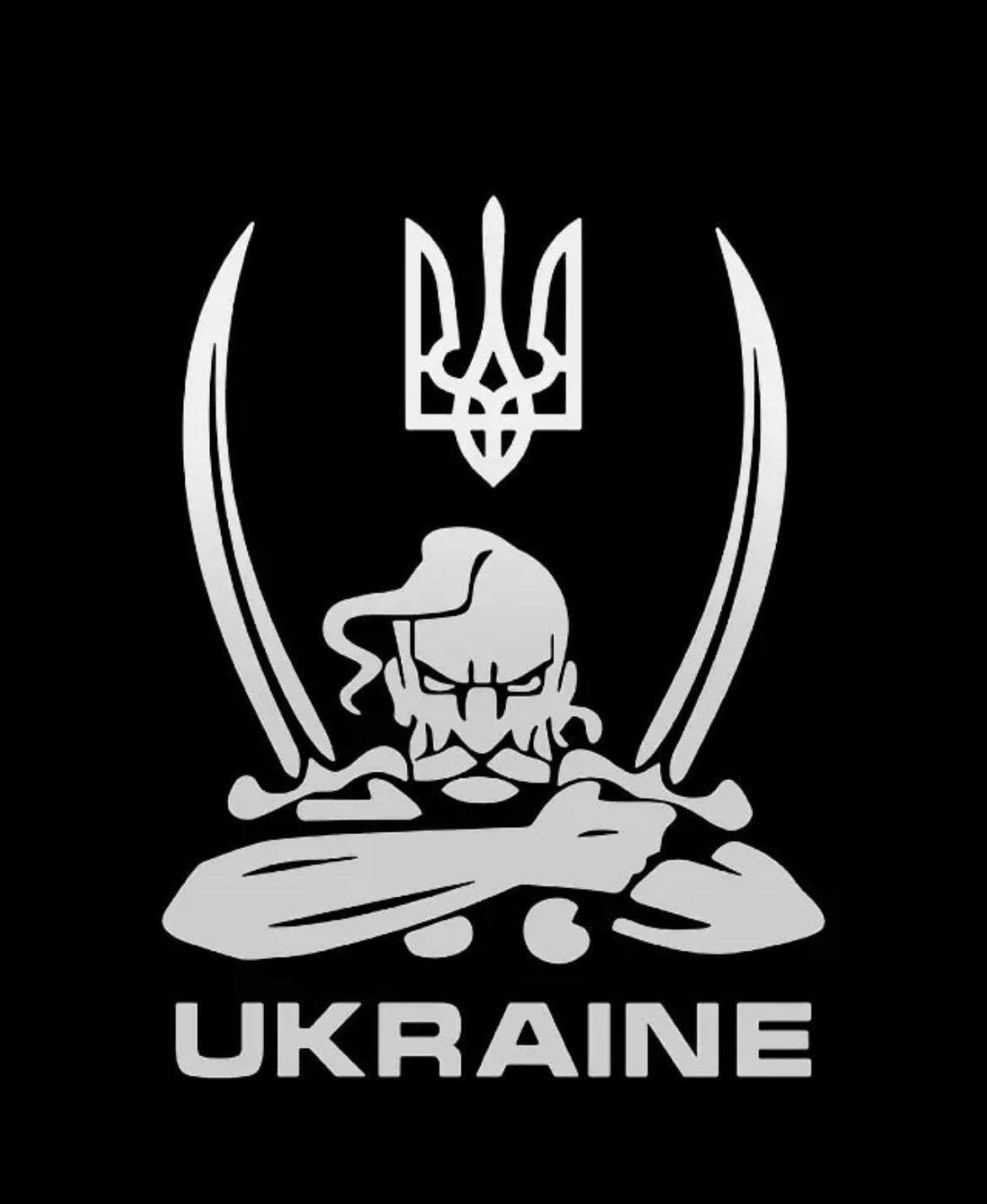 Cool UKRAINE Adhesive Vinyl Car Sticker Waterproof Car Decal Stickers ...