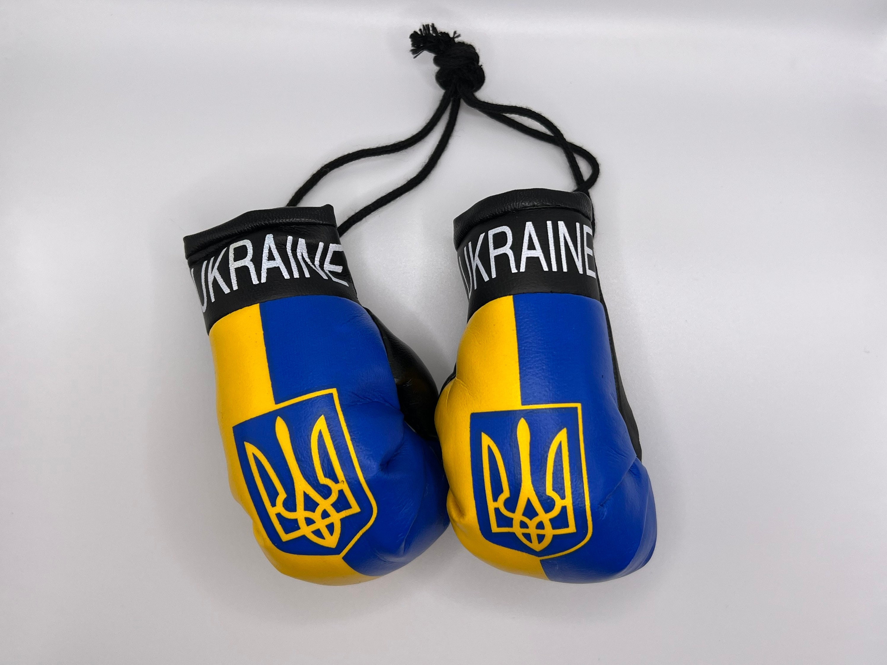 Ukrainian Boxing Gloves With Tryzub for Car/Українські - Etsy